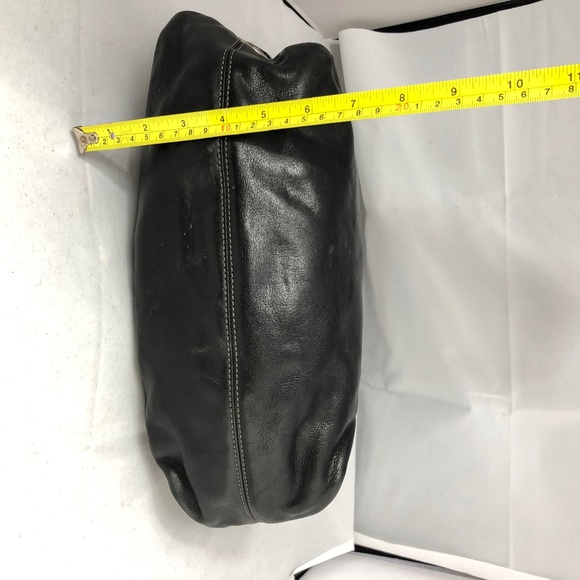 Coach | Bags | Coach 434 Madison Hailey Black Leather Purse Sat | Poshmark